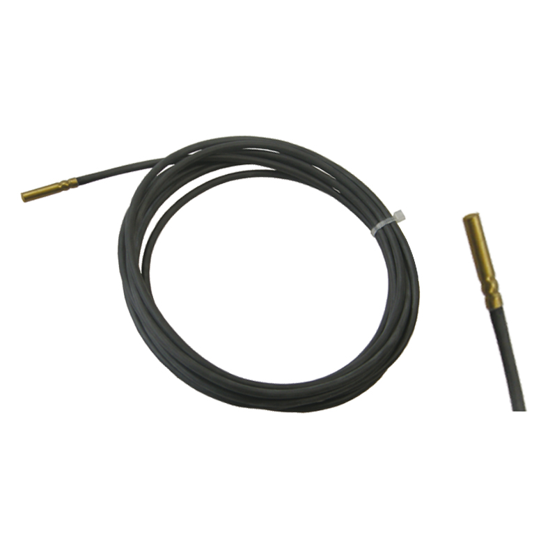 PT100-6 Temperature sensor 6m, shielded double isolation, silicon cable ...