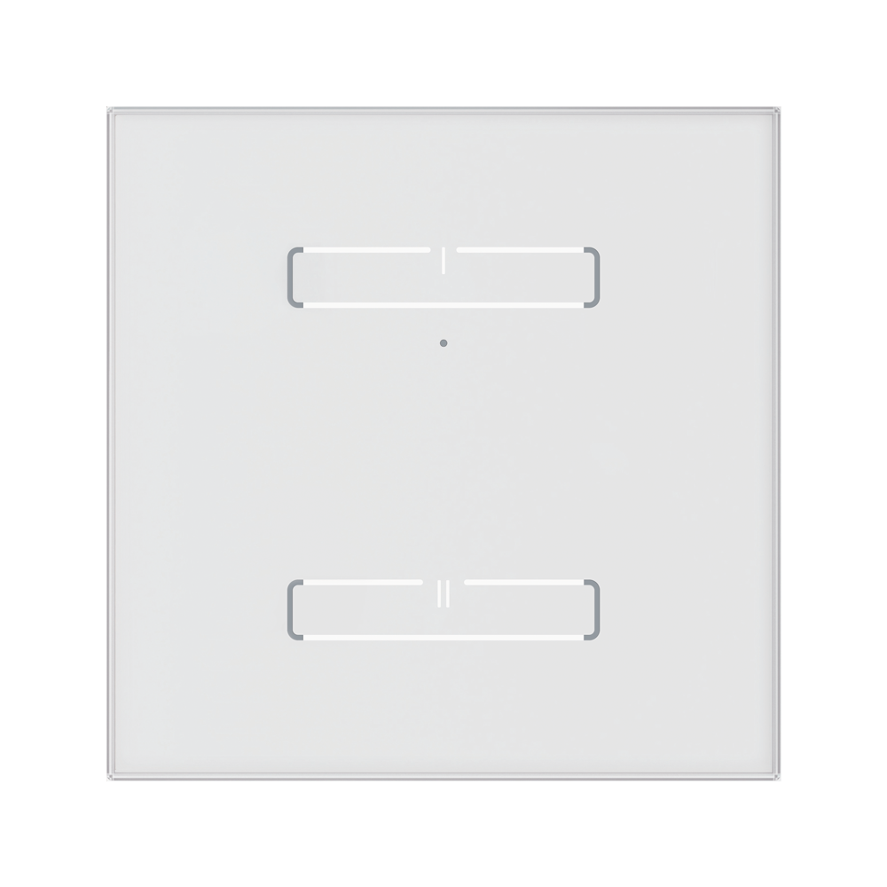 RFGB-20 Glass touch controller, sharp - 2 buttons :: RELAYS.TECH